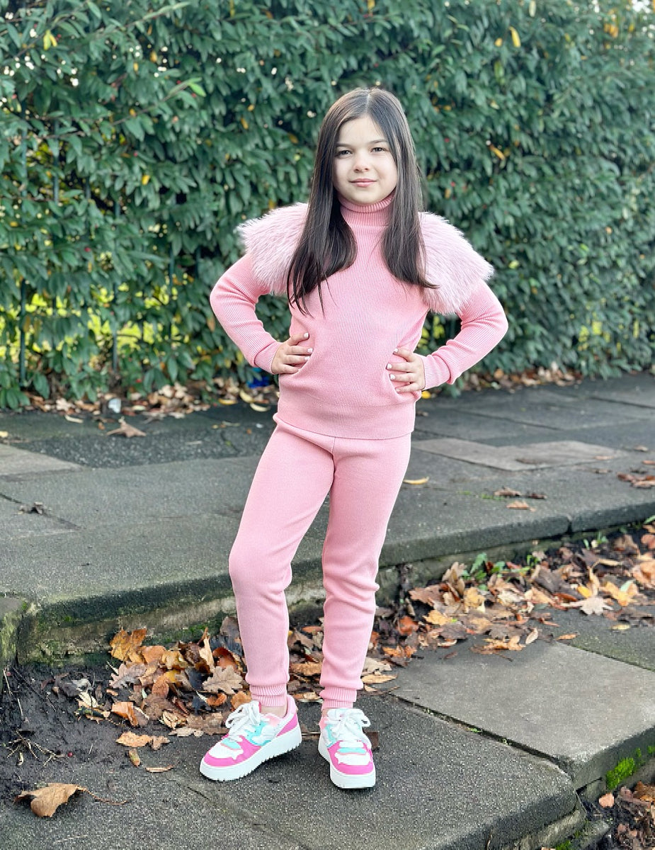 Pink Mabel Tracksuit – Le Bebe Boutique