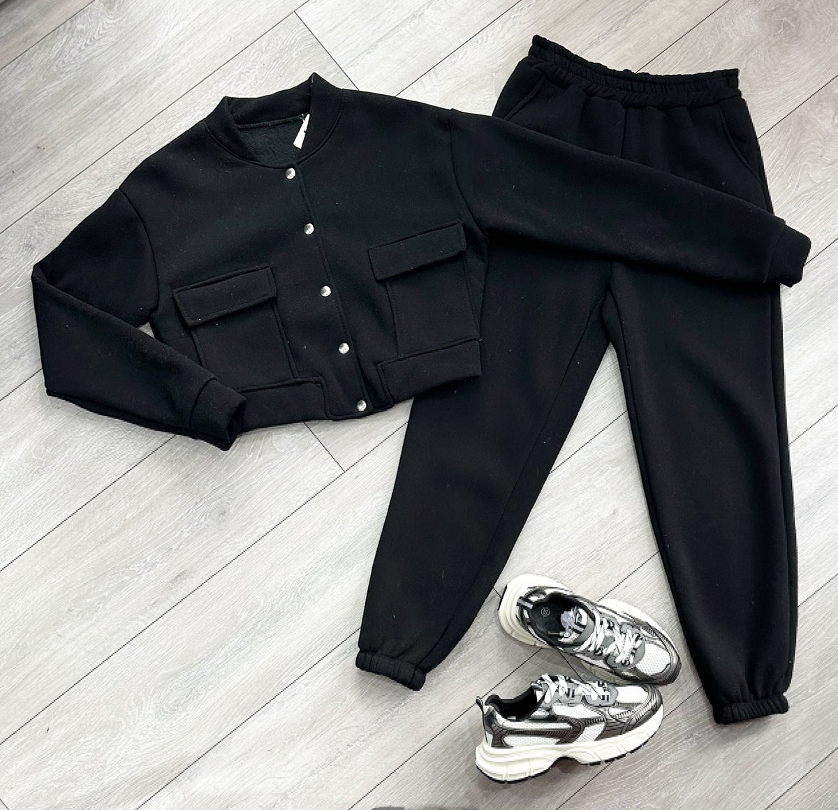 Teenage/Ladies Black Blaire Tracksuit – Le Bebe Boutique