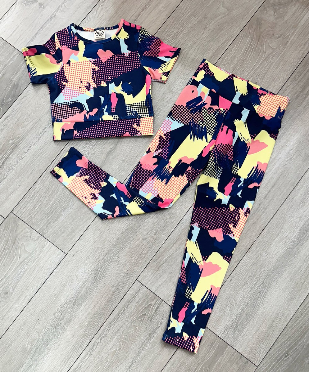 Darya Gym Pants Set NO EXCHANGE/NO RETURN – Le Bebe Boutique